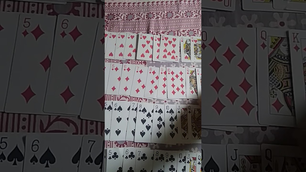 Probability of playing cards - YouTube