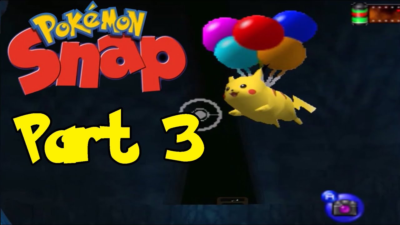 Pokémon Snap (Pt. 3): Gassing Pokémon with Pester Balls - YouTube