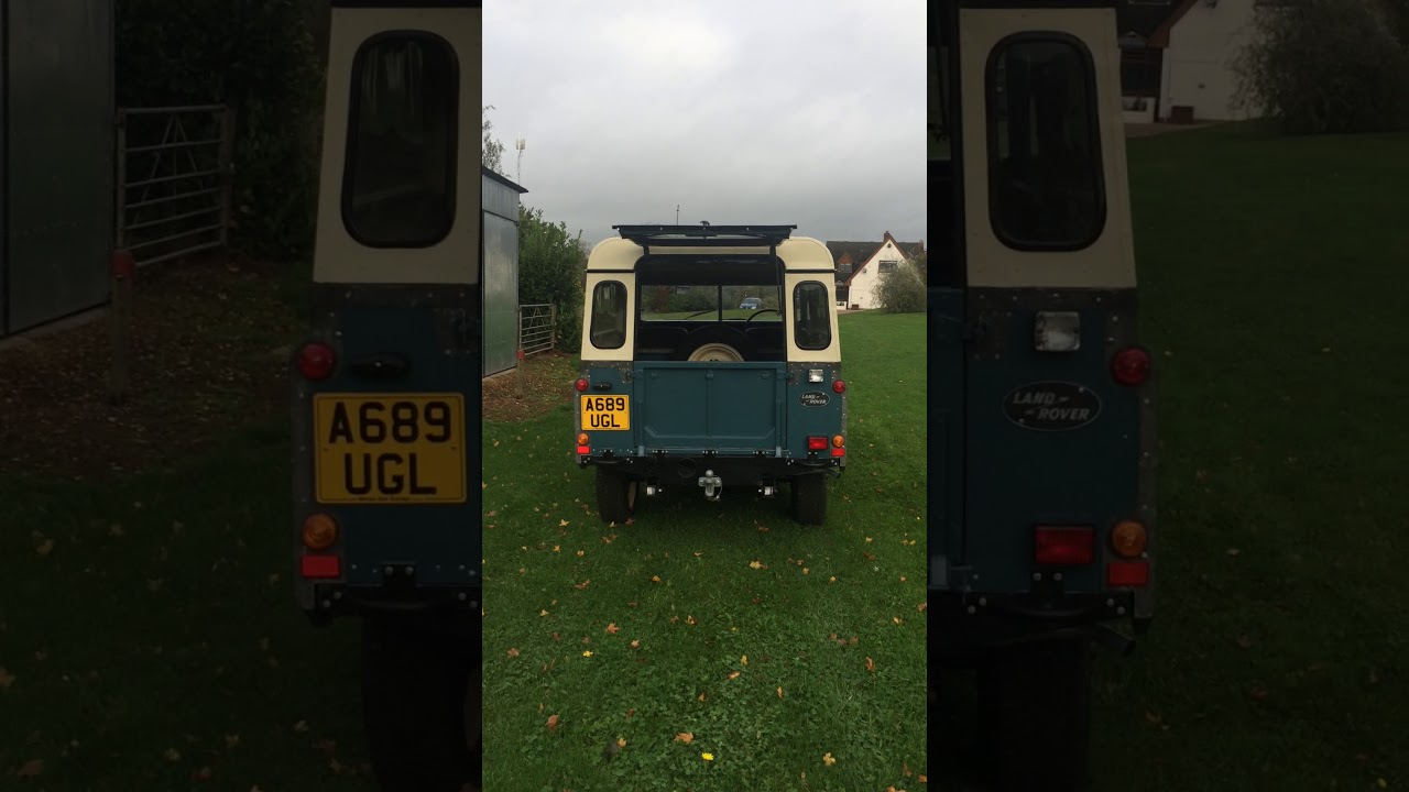 "UGLY" Land Rover Series 3 88" Restoration - YouTube
