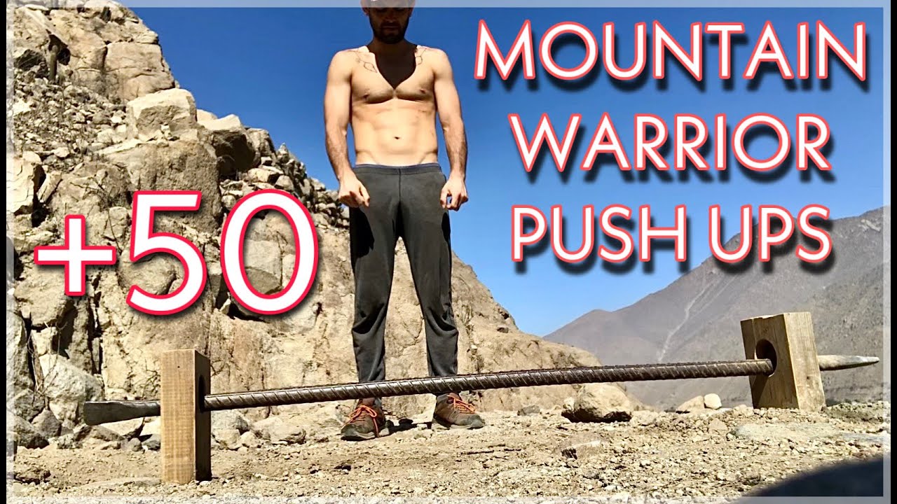PUSH UPS! (+50 SET) MOUNTAIN WARRIOR - YouTube