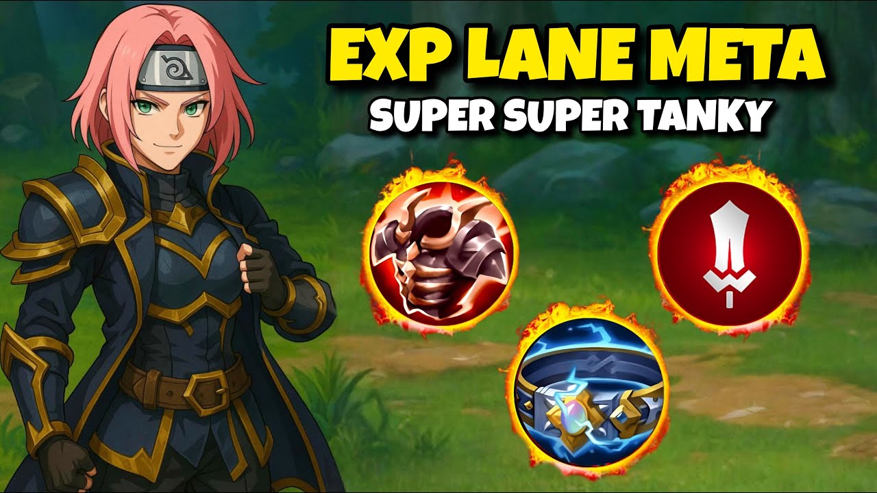 FINNALY NEW EXP LANE BUILD FOR NERFED KALEA (AUTO WIN STREAK) - KALEA MLBB - YouTube