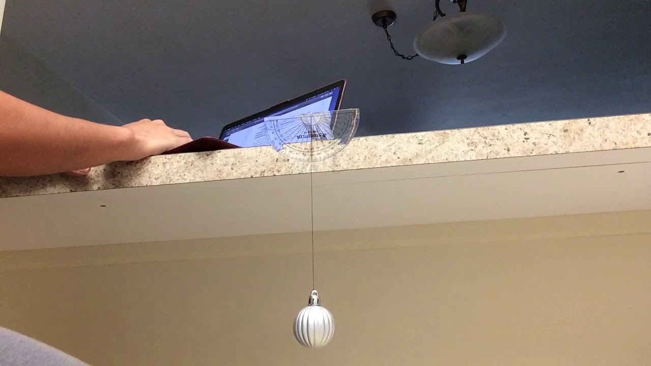 My Pendulum Experiment - YouTube