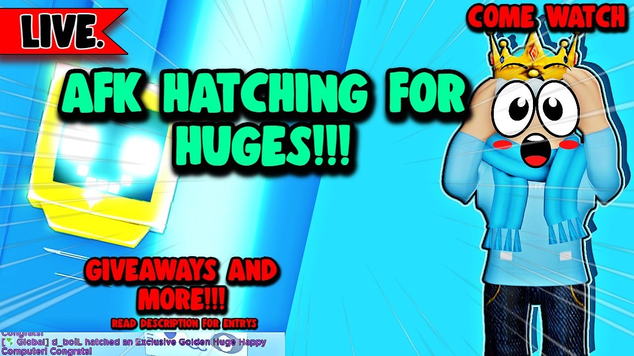 TECH WORLD!!PET SIM 99!! AFK HATCHING - YouTube