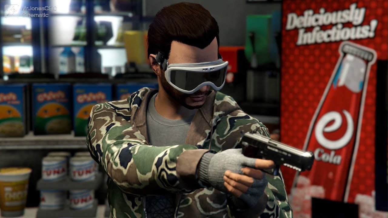 Dramatically Robbing in GTA Online! - YouTube