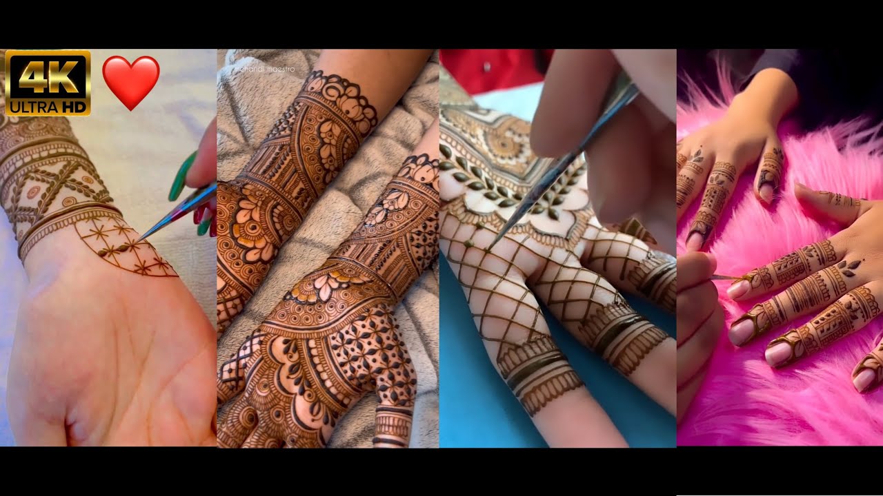 Top hot 🥵 mehndi videos || hot mehndi design 2022 || henna design ||🌺 ...