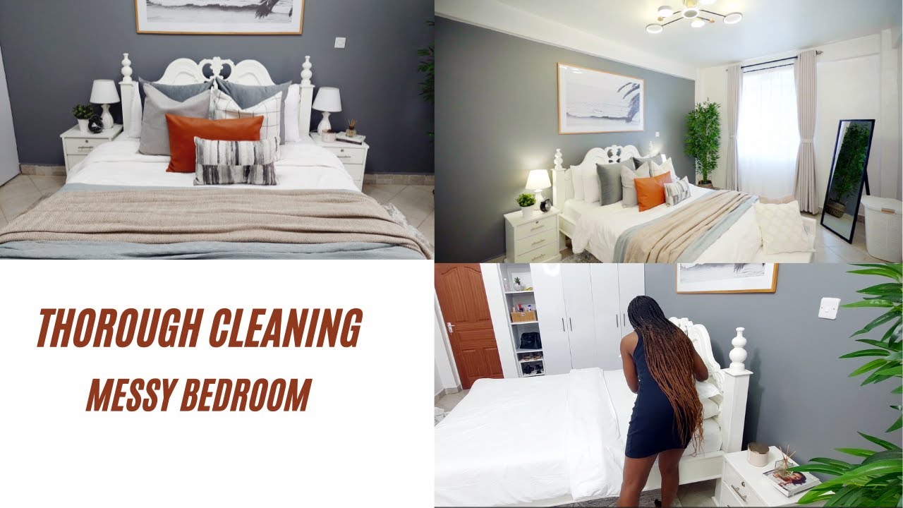CLEAN AND ORGANIZE WITH ME//Bedroom Thorough Cleaning # ...