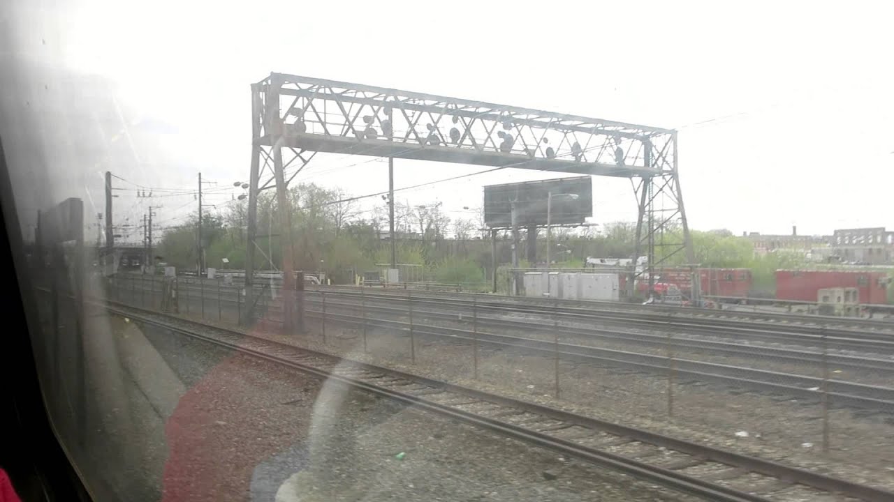 WMATA Red Line Ride along Washigton Union Station yards - YouTube