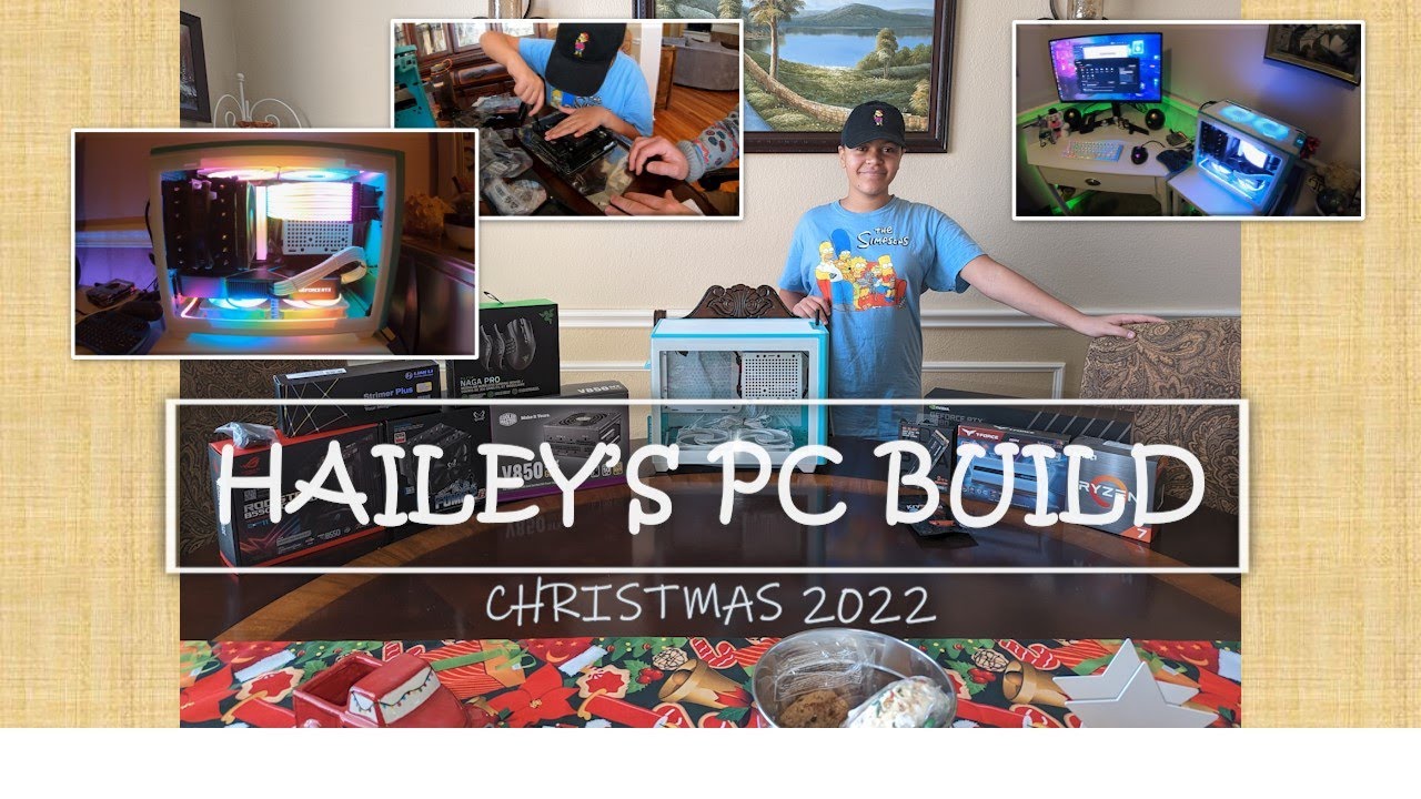 Hailey's PC Build - Building a Gaming PC With my 11 Year Old!! - YouTube