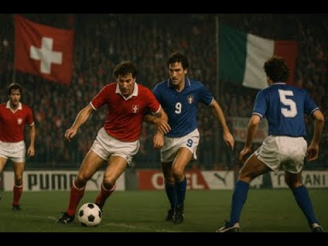 Switzerland vs Italy | Full Match | UEFA Euro 1988 Qualifiers ...