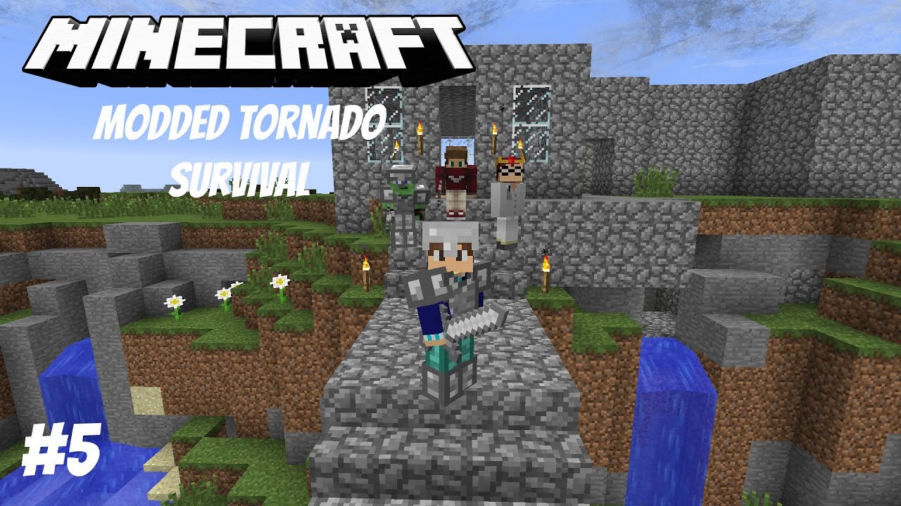 Minecraft Tornado Survival Multiplayer S1EP5 (Modded) - YouTube