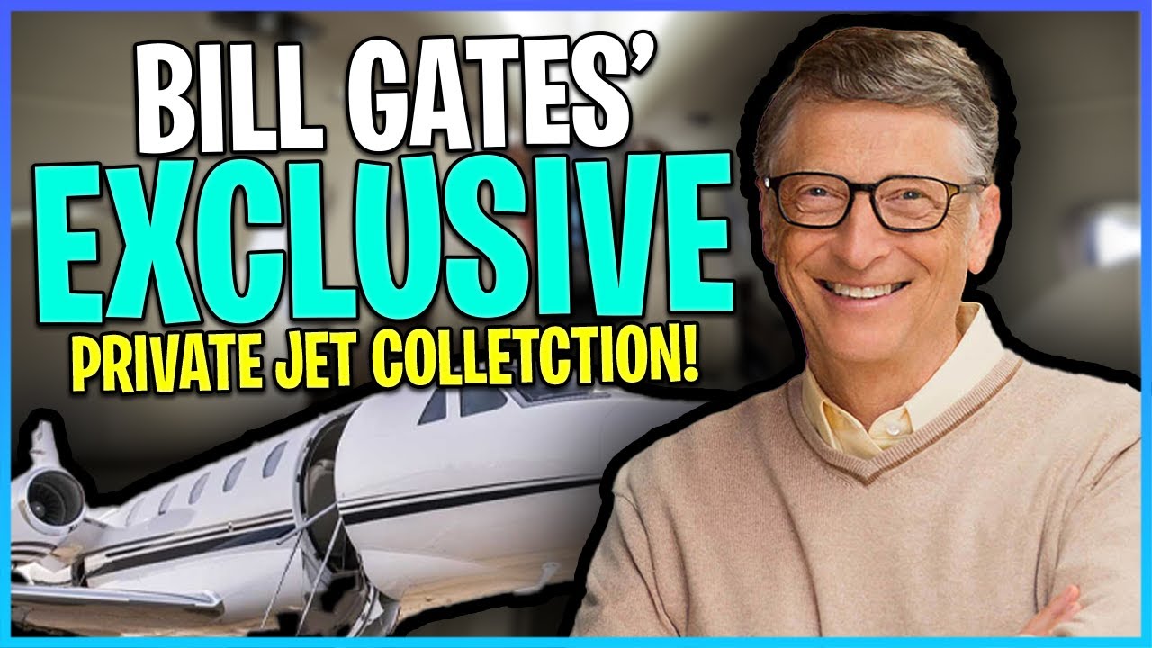 Most Expensive Private Jets Owned By BILL GATES - YouTube