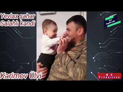 Atanin Şəhid oğlu Kərimov Ülvi ilə son danışığı.Yevlax rayonu (şəhəri) Salahlı kəndi