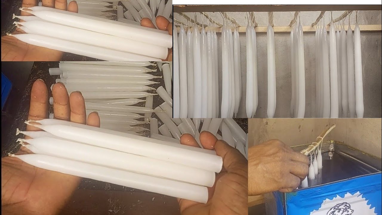 How to Make Hand-Dipped Candles | Step-by-Step Guide - YouTube