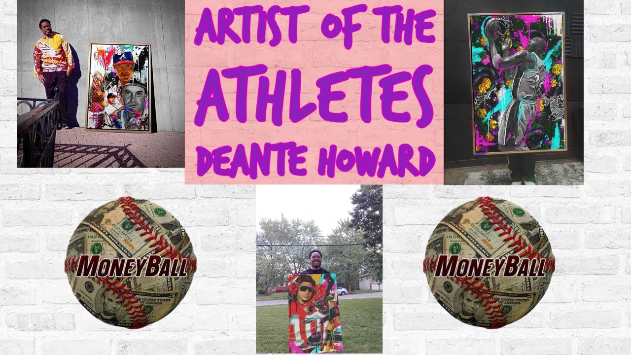 Deante Howard, Kansas City artist- artist of the athletes - YouTube