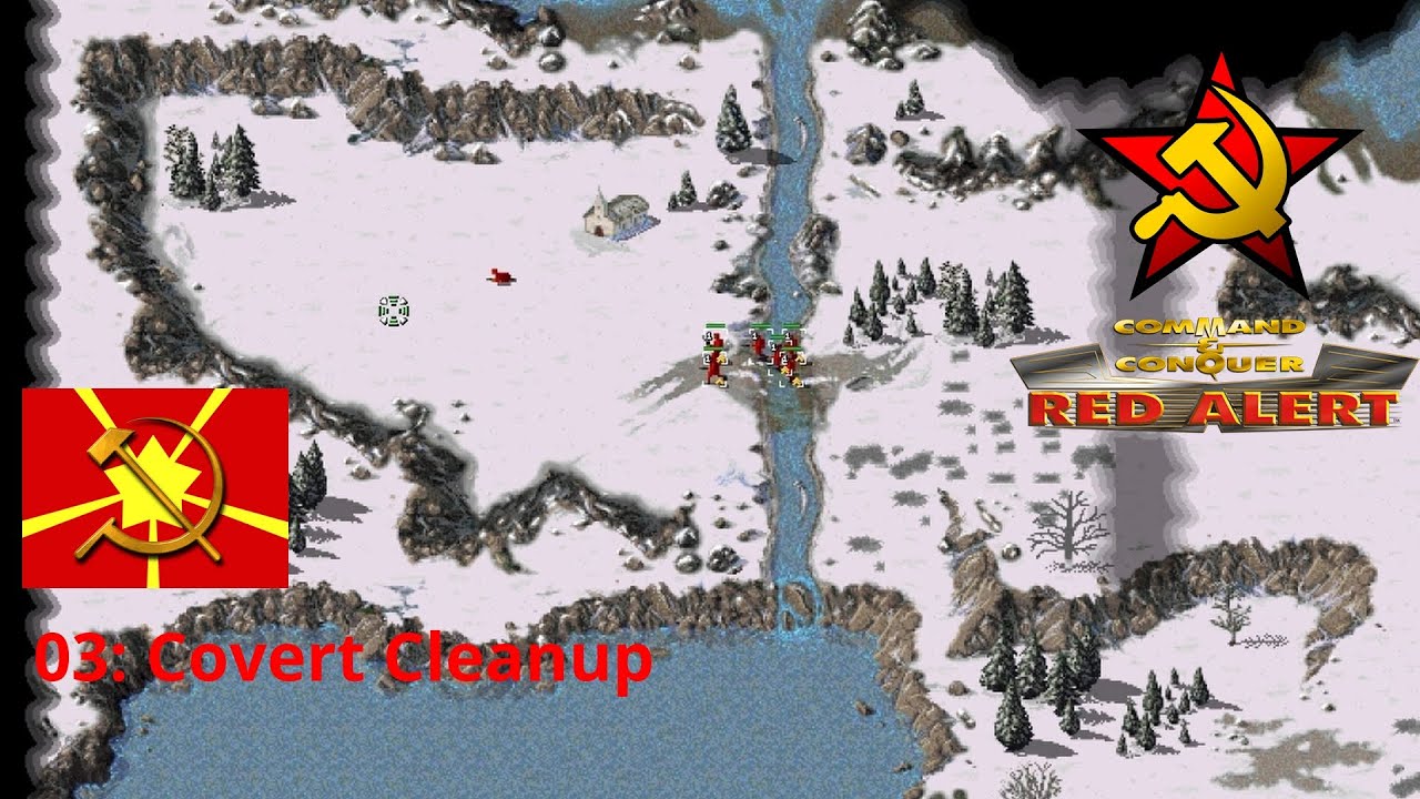 OpenRA: Red Alert | Soviet Mission 3: Covert Cleanup - YouTube