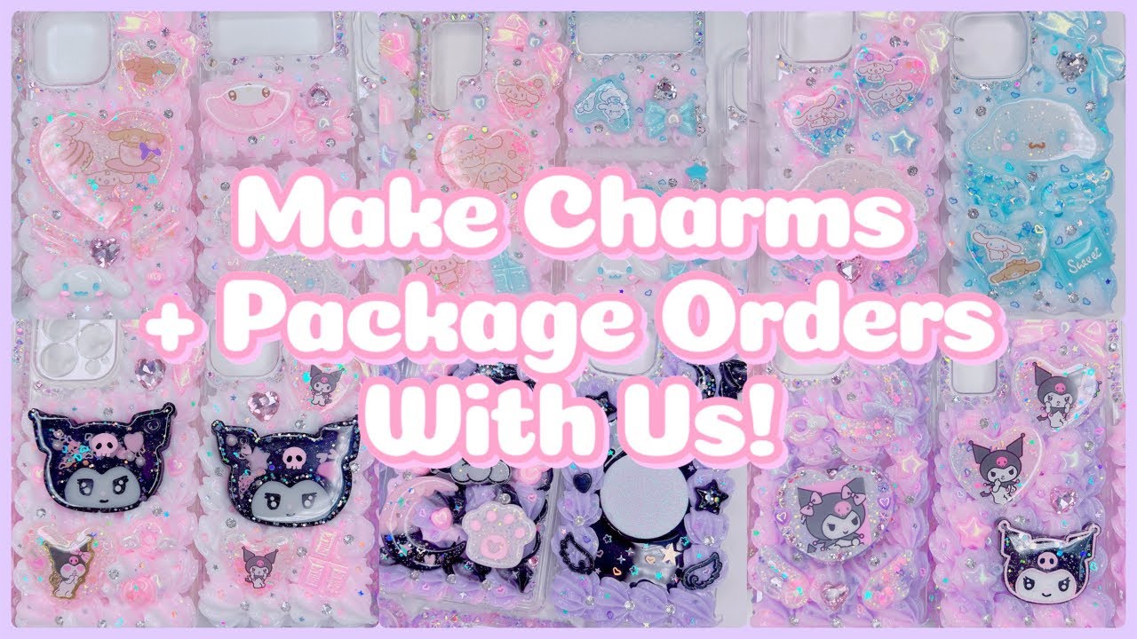 Make Charms + Package Orders With Us! - YouTube