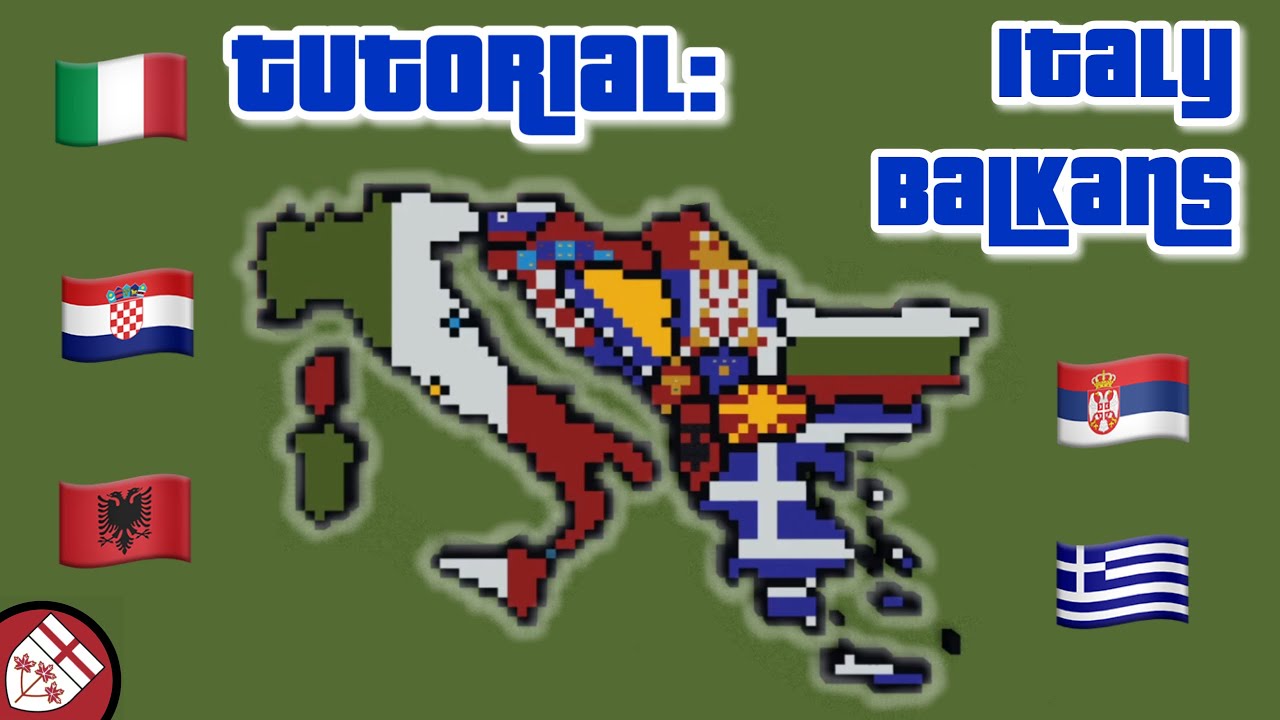 How to Build Italy & Balkans - World Map Tutorials (Part 5) - YouTube