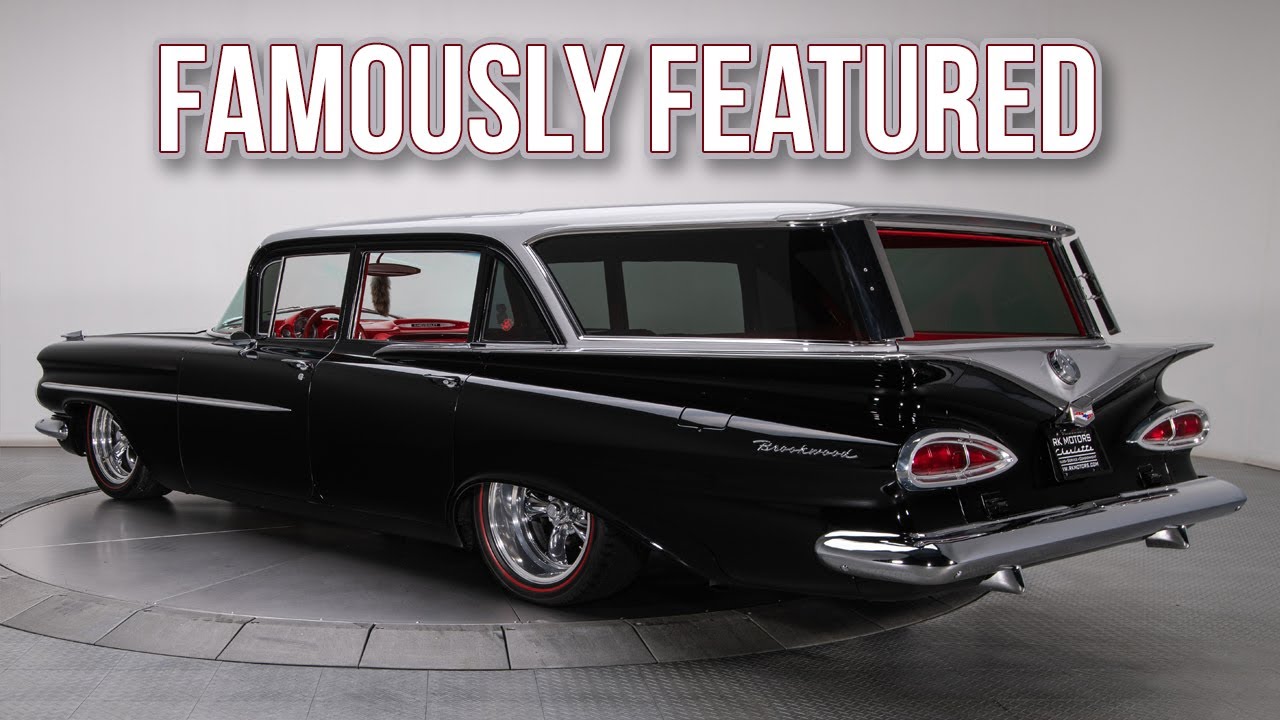 1959 Chevy Brookwood Station Wagon Brooklin BRK.145; 1959 Chevrolet