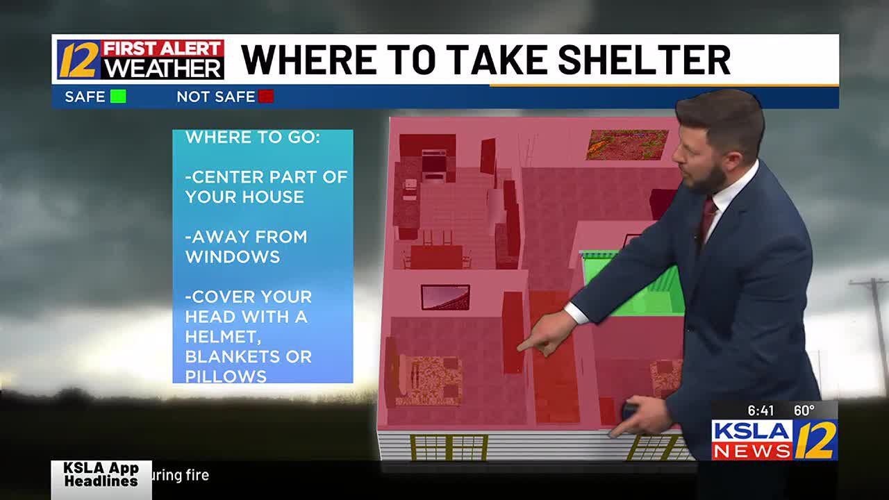 Where to take shelter during severe weather - YouTube