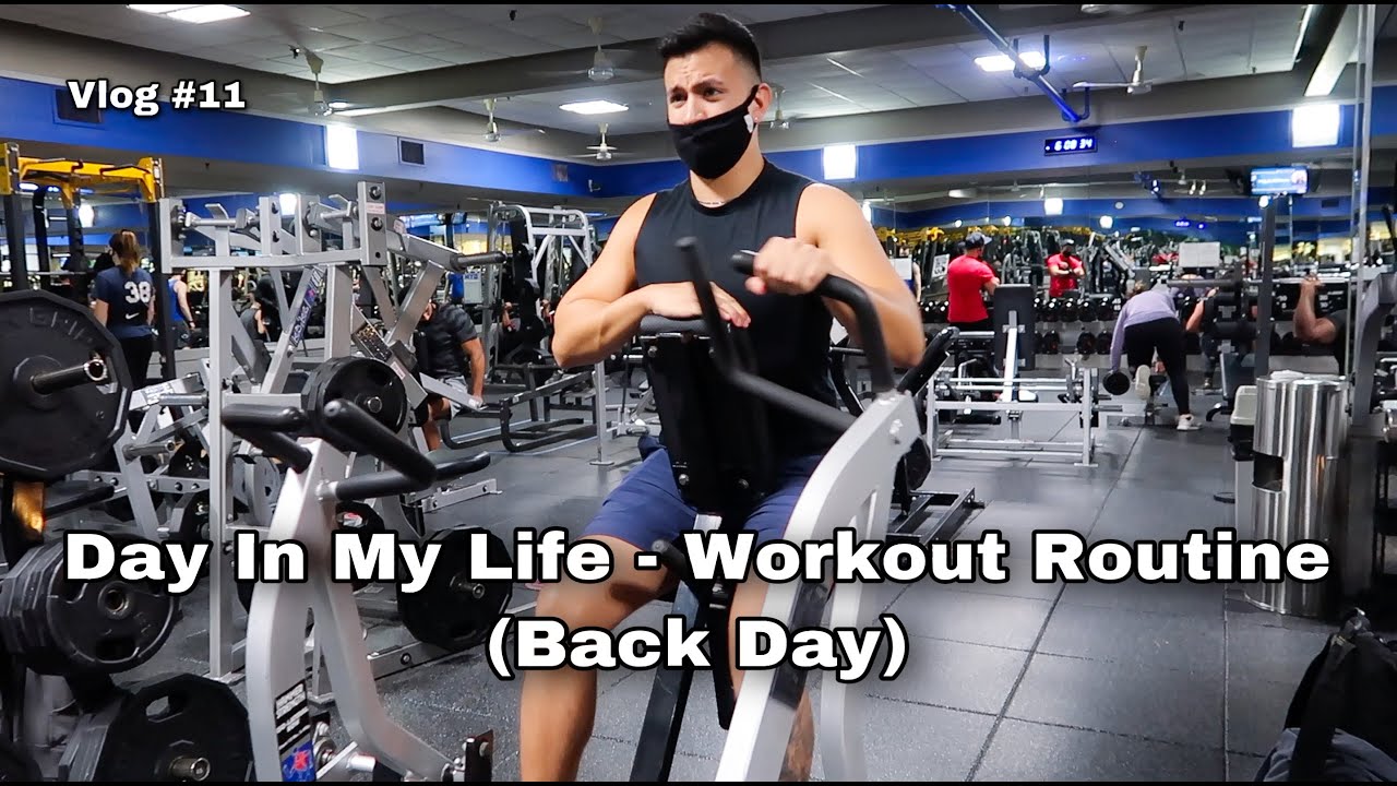 Day In My Life - Workout Routine (Back Day) - YouTube