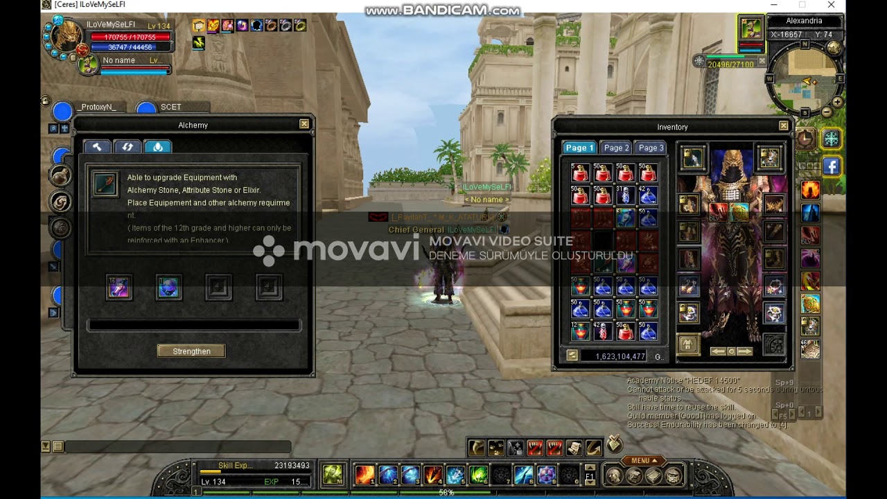 Silkroad Online (İSRO)--- CERES D14 +7 CHN WEAPON ALCHEMY - YouTube