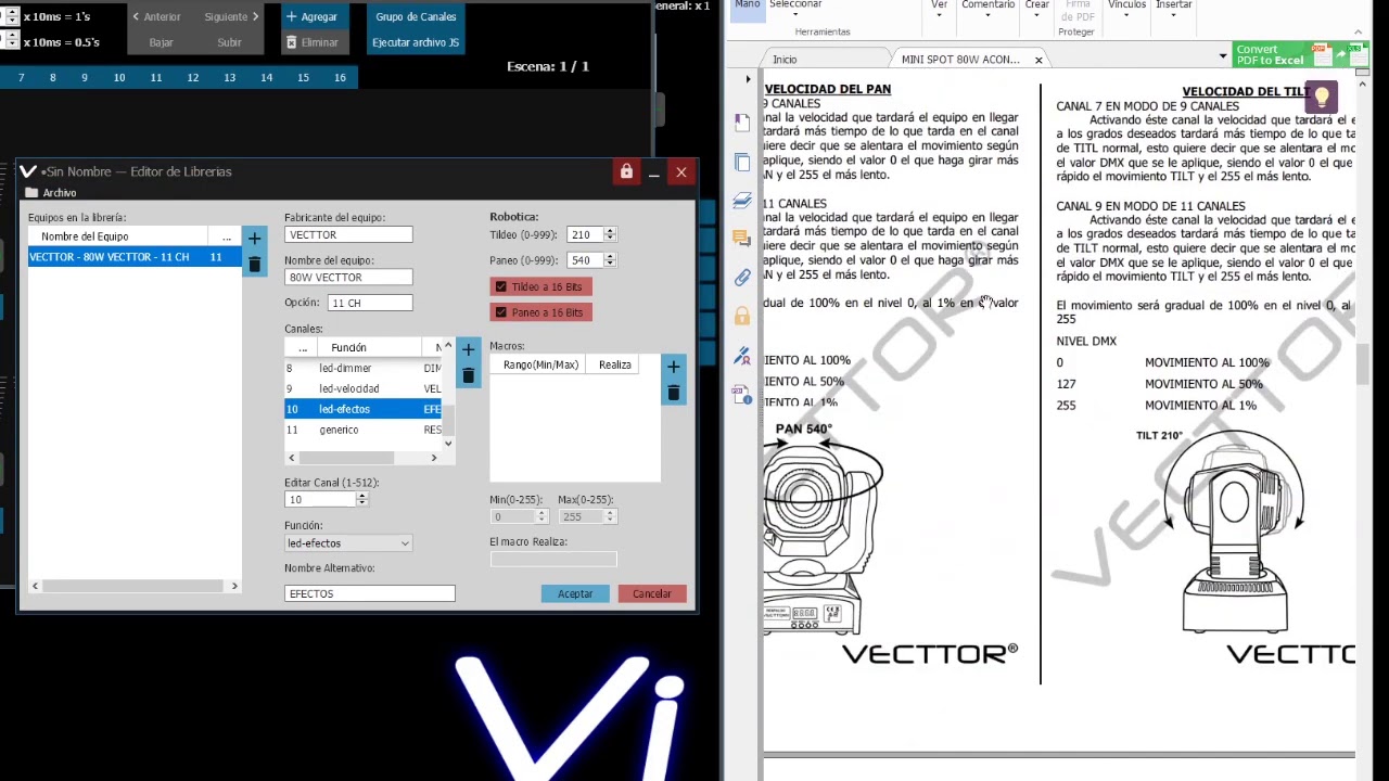 Creación de fixtures Software Vecttor 2.1.3b Vídeo 2 - YouTube