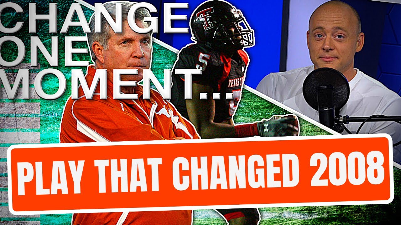 WHAT IF Texas BEAT Texas Tech In 2008? (Late Kick Cut) - YouTube