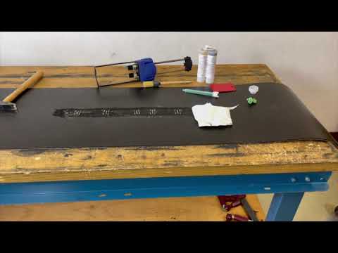 Rip Repair of Conveyor Belt with Multipoint Fasteners and Multiface 1.5 ...