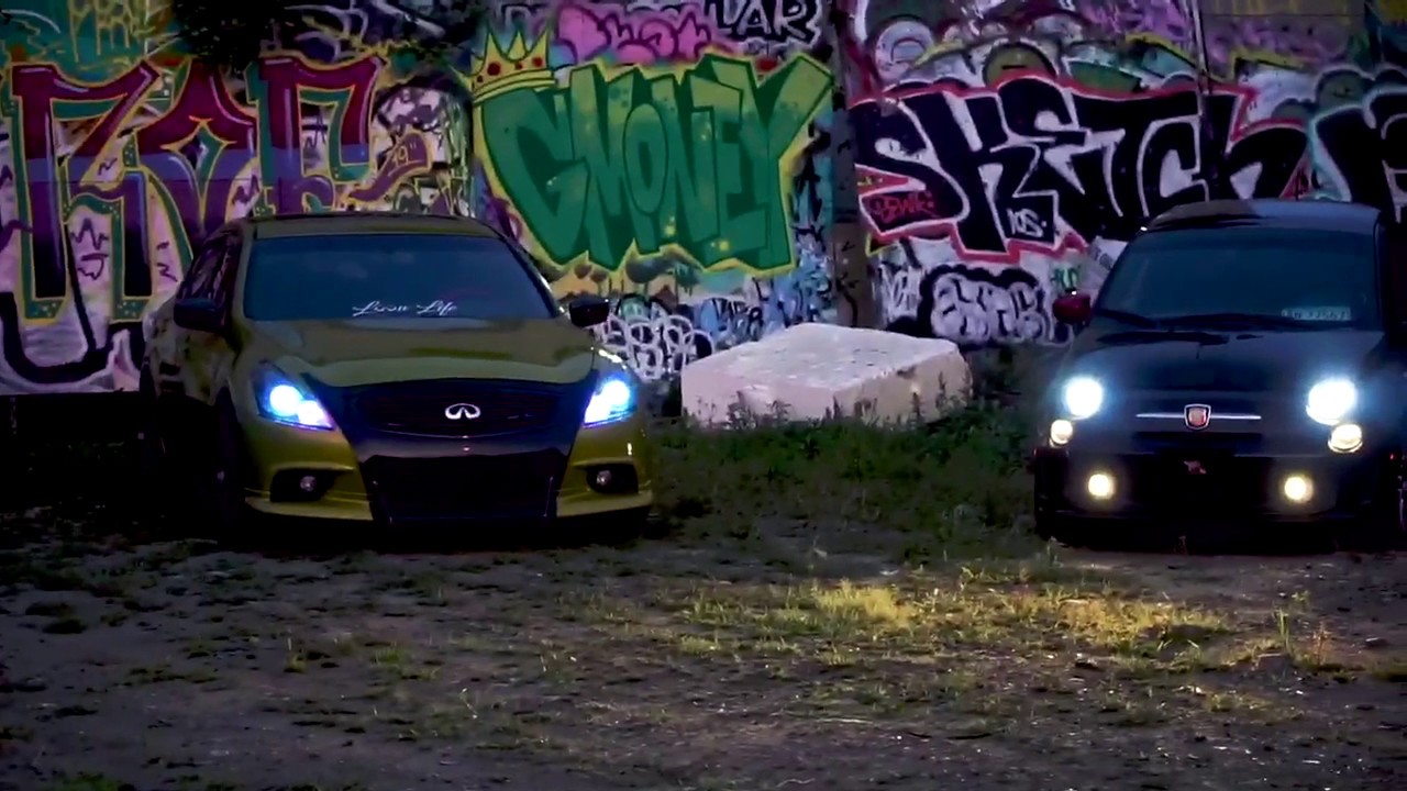 🔥 Rampage Skate Shop Graffiti Shoot - G37x & Abarth By GPProductions 🔥 ...