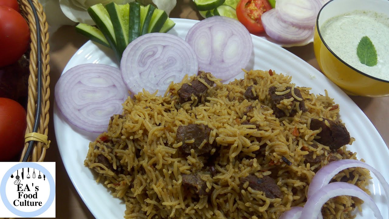 Beef Pulao recipe ( special Bannu pulao) - YouTube