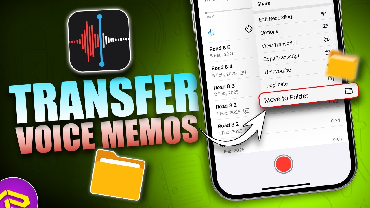 How to Transfer Voice Memos to the Files App on iPhone | Save ...