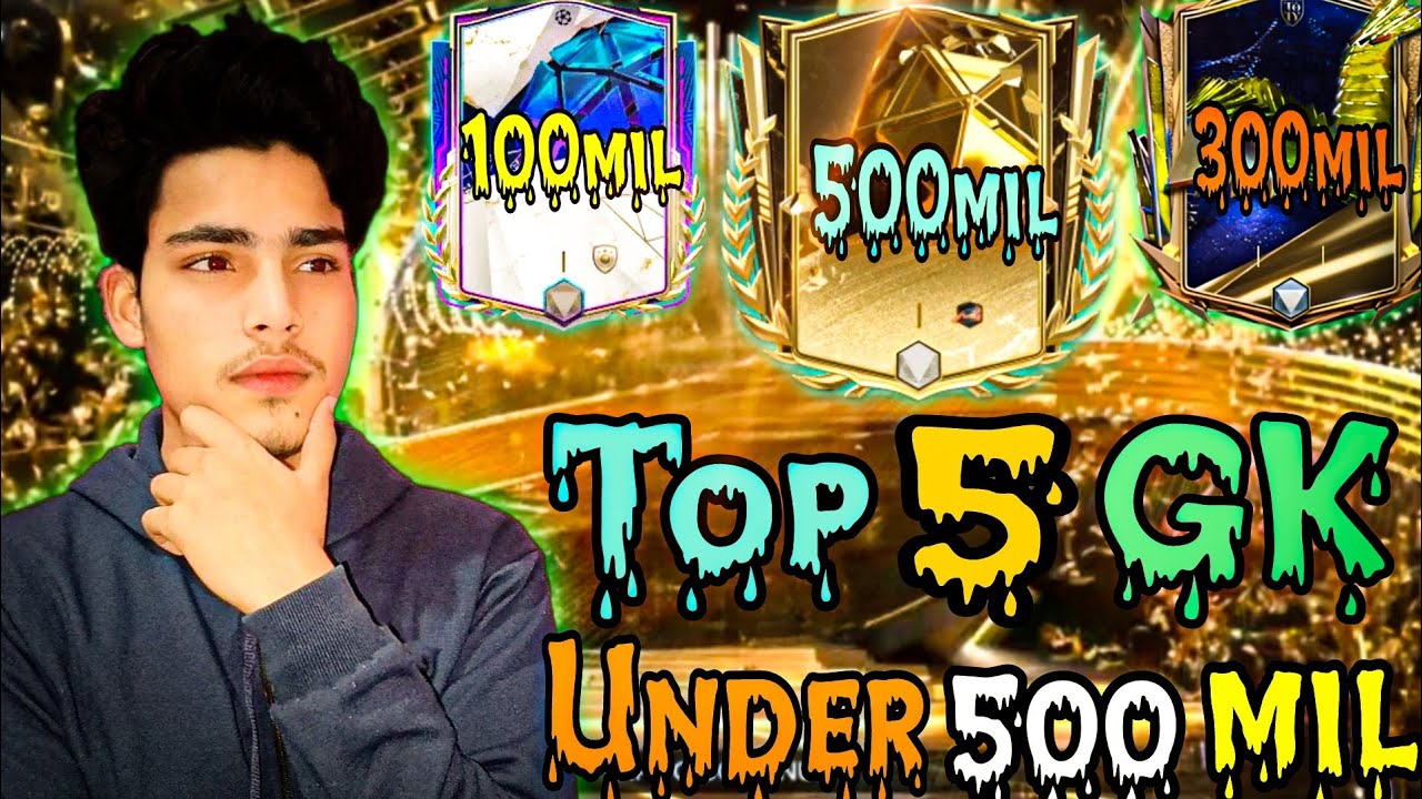 TOP 5😍 MOST WANTED GOALKEEPER ️ || UNDER 500 MILLIONS COINS FOR EVERY ...