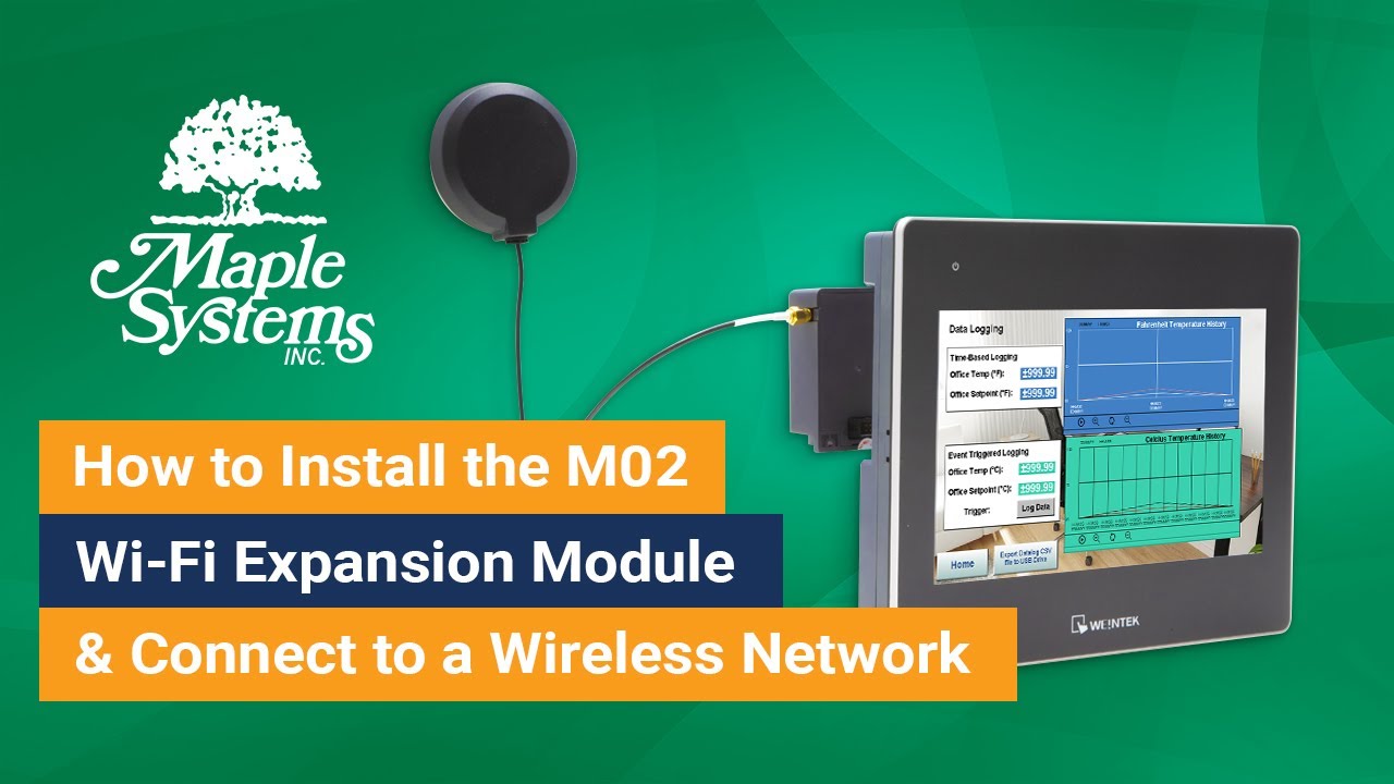 How to Install the M02 Wi-Fi Expansion Module and Connect to a Wireless ...