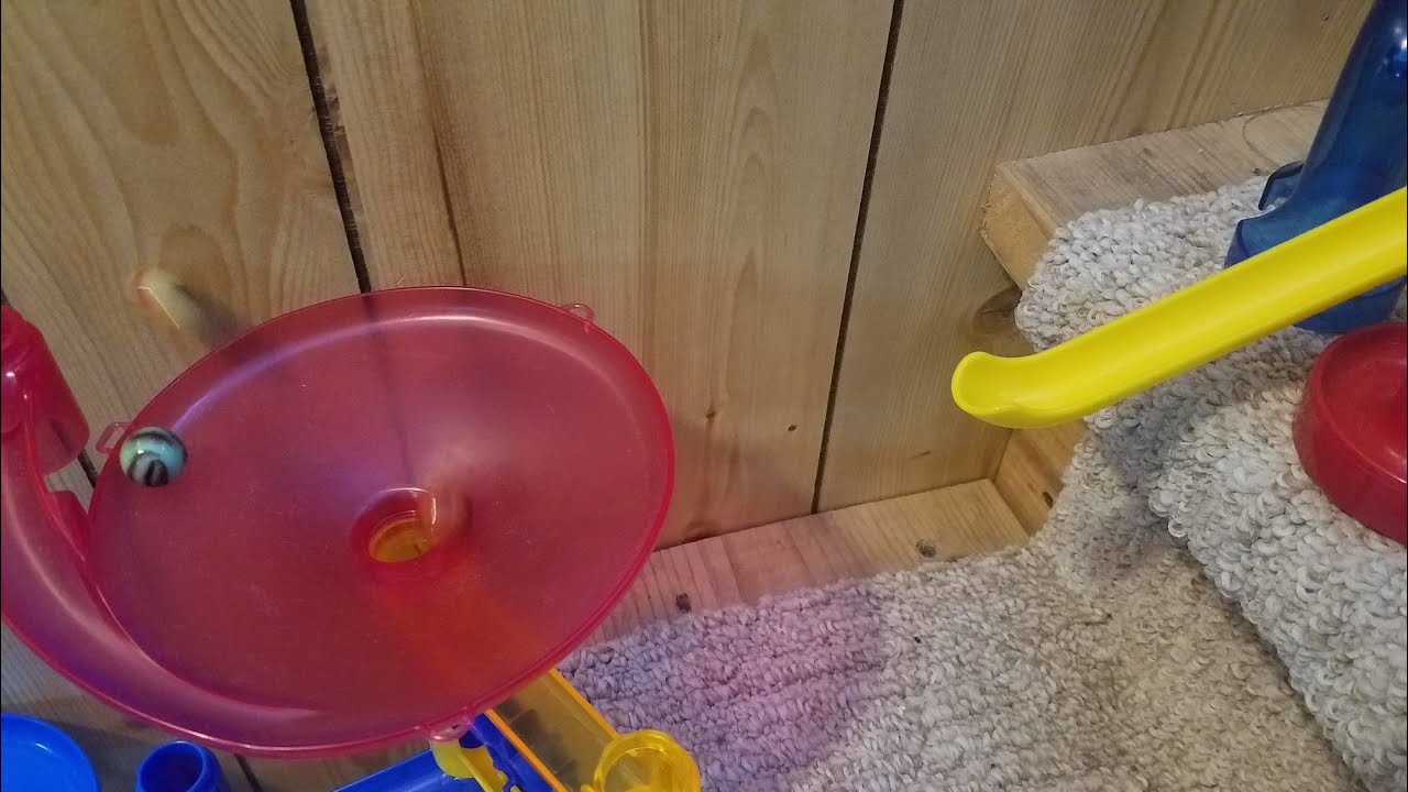 EPIC Marble Race on Marble Run Down the Stairs! - YouTube