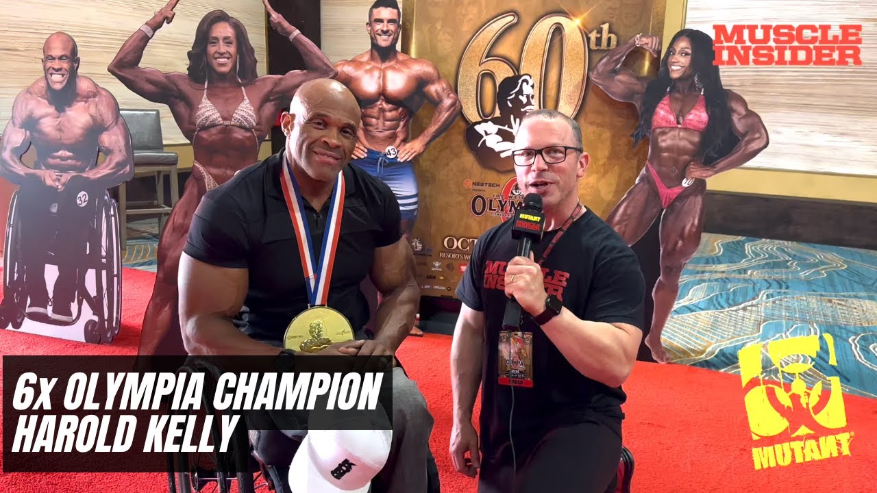 Harold Kelley interviews with Muscle Insider after winning 6th Olympia ...