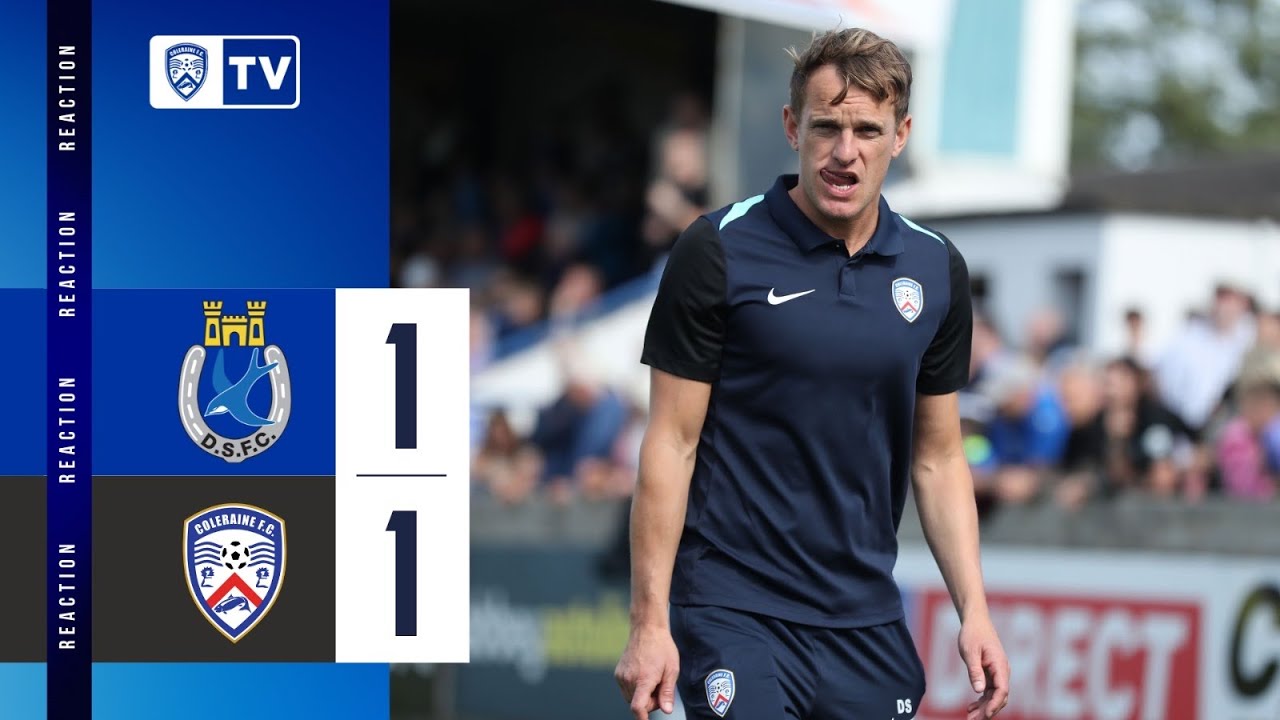 REACTION | Dean Shiels | Dungannon Swifts 1-1 Coleraine - YouTube