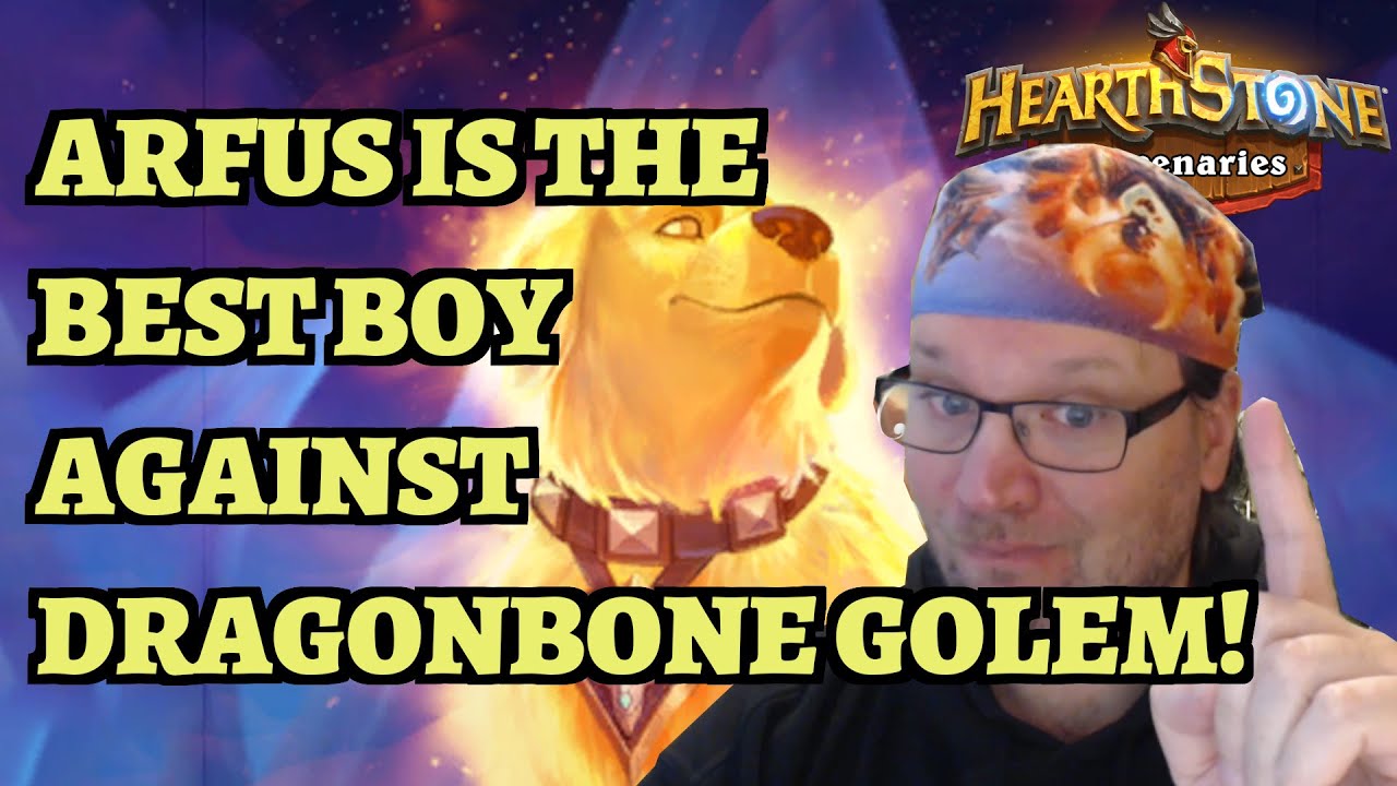 Arfus and Infinite Roots Wrecks Mythic Dragonbone Golem! Hearthstone ...