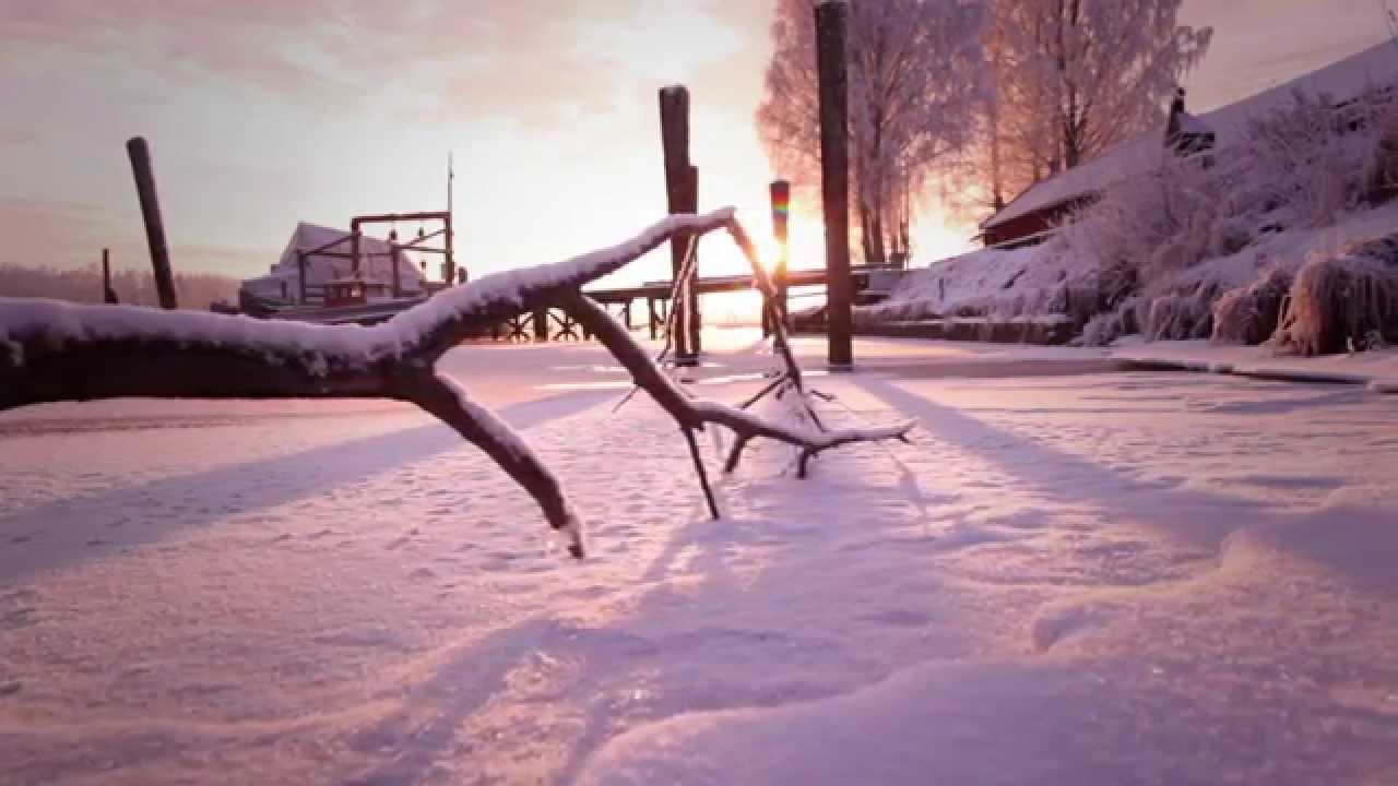 Frozen Riverside: Fetsund, Norway - YouTube