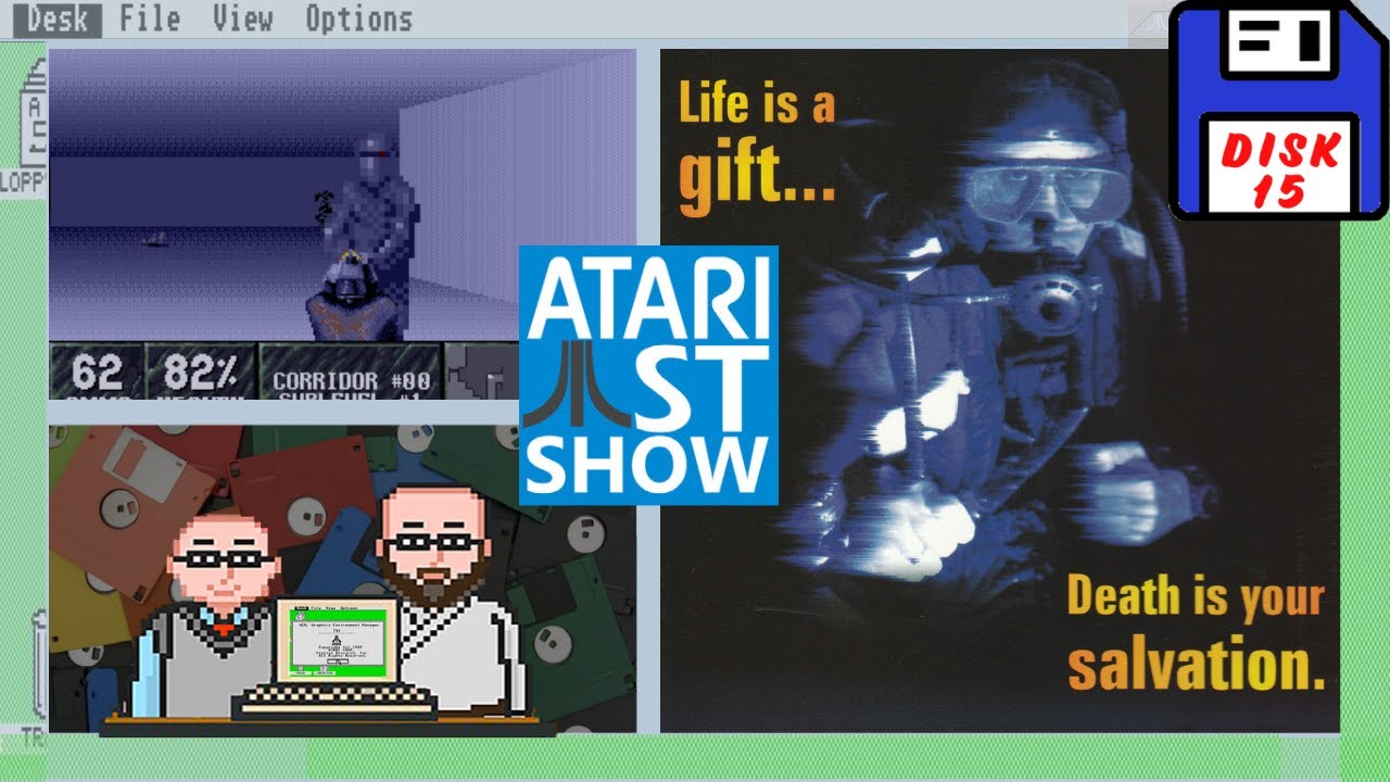 Substation is Doom under water! Kind of! The Atari ST Show 15 - YouTube