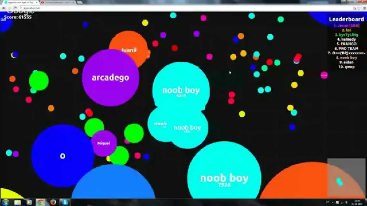 agarabi.com og agar.io - YouTube