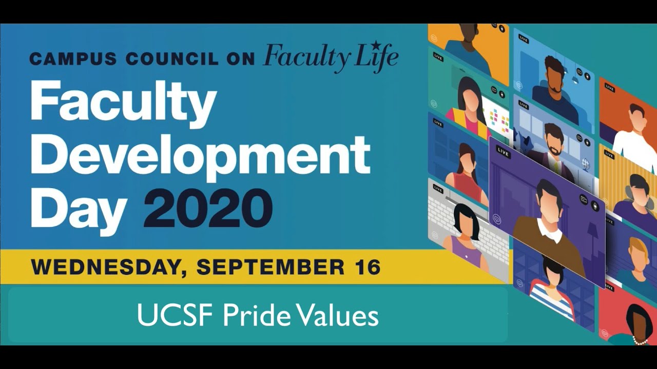 Faculty Day 2020 UCSF Pride Values - YouTube