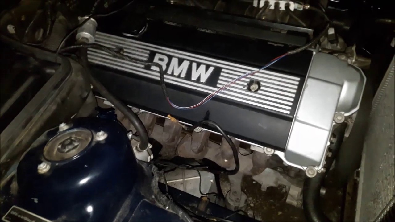 Pierwsze opalenie BMW Mikołaja - Stroker M50B28 - YouTube