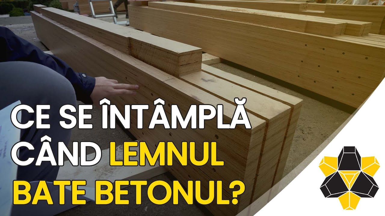Ce se întâmplă când lemnul este mai tare ca betonul? - Casa J - YouTube
