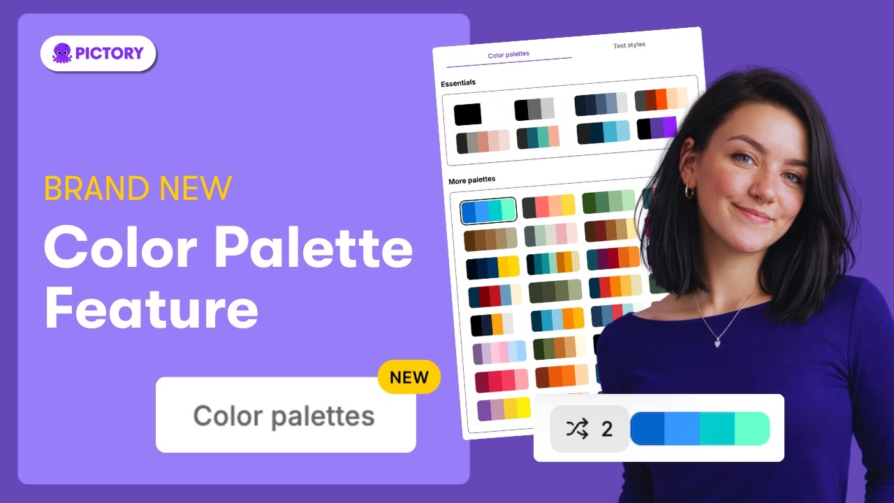 How to Transform Your Videos with Pictory’s NEW Color Palette Feature ...