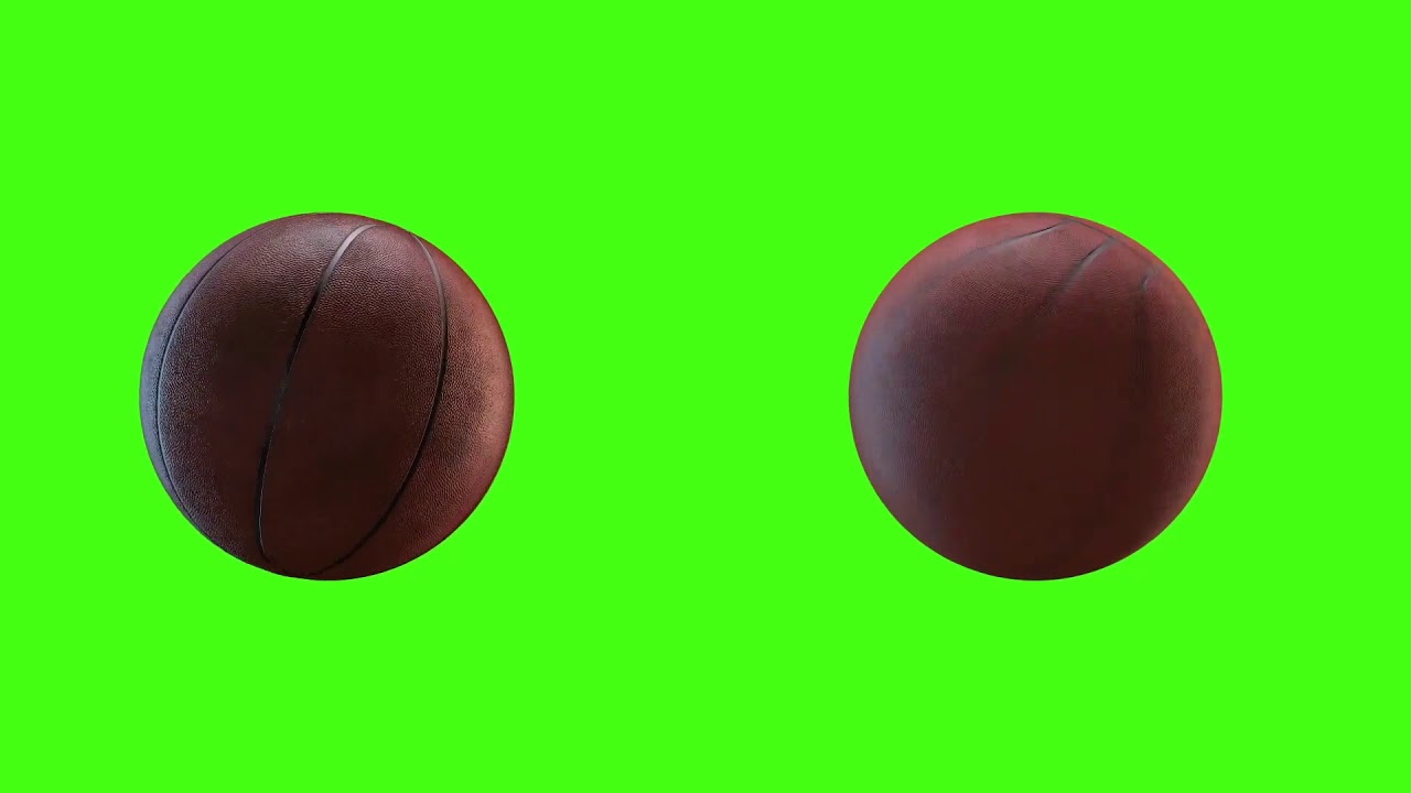 Green screen effect ll basketball - YouTube