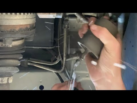 How To Change Fuel Filter on a VY V6 Commodore (Berlina) - YouTube