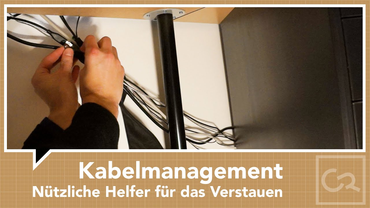 Kabelmanagement - Nützliche Helfer - YouTube