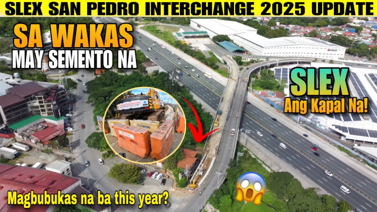 HETO NA ! SINEMENTO NA ANG HULING PART ! SLEX SAN PEDRO NORTHBOUND ...