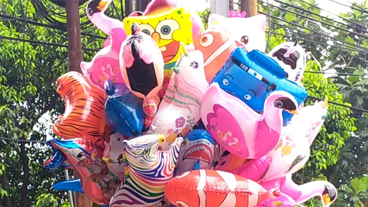 balon Bebek balon karakter Bebek lucu balon Spongebob balon Hello Kitty ...