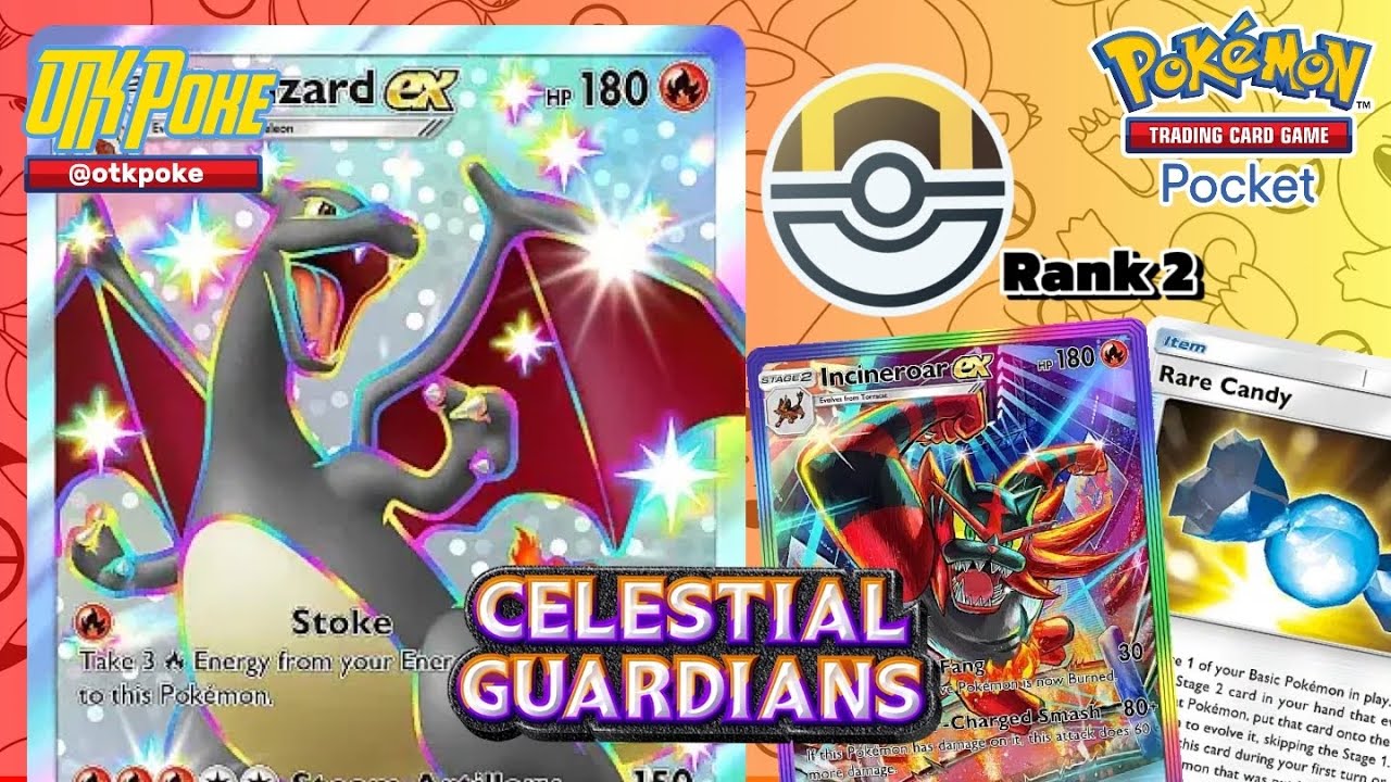 #102 Deck Charizard ex Leo Rank Ultra Ball 2 – Celestial Guardians ...